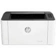 Buy HP Laser 108w Wireless Black & White Laserjet Printer (Wi-Fi Direct Printing, 4ZB80A, White ...